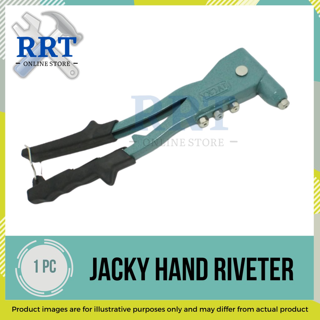 Jacky Heavy Duty Hand Riveter with Nosepieces TAIWAN | Shopee Philippines