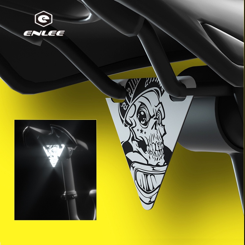 ENLEE Cycling Reflector Bicycle Sticker Night Running Safety Decoration ...