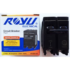 Royu Circuit Breaker RCB40-60#MINISTARSHOP | Shopee Philippines