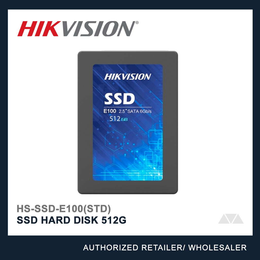 Hikvision Intelligent Storage 2.5″ SATA 512GB – HS-SSD-E100/512G ...