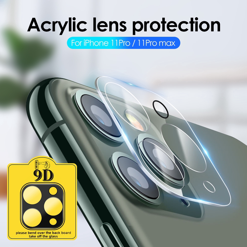 9D Camera Lens Clear Film For 11 Pro Max Full Cover Glass Lens ...