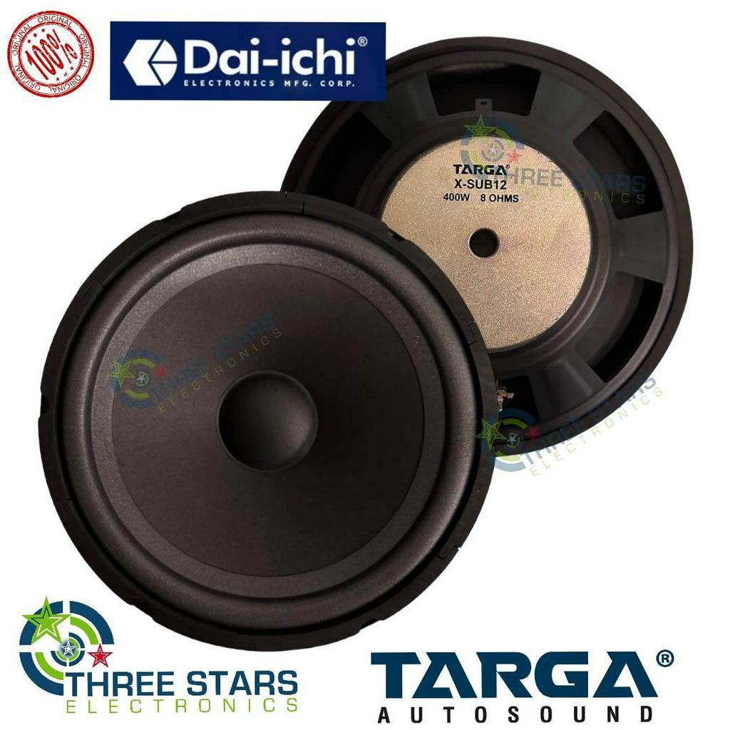 Targa 1pc. Xsub 12 12 inch Subwoofer Speaker 400 Watts 8 ohms | Shopee ...