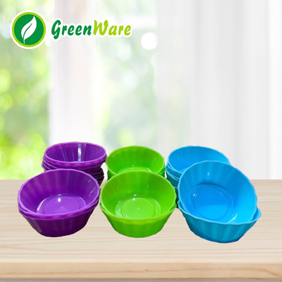 24 pcs/pack Greenware XL Puto Kutsinta Pichi-pichi Molds HW-329 ...