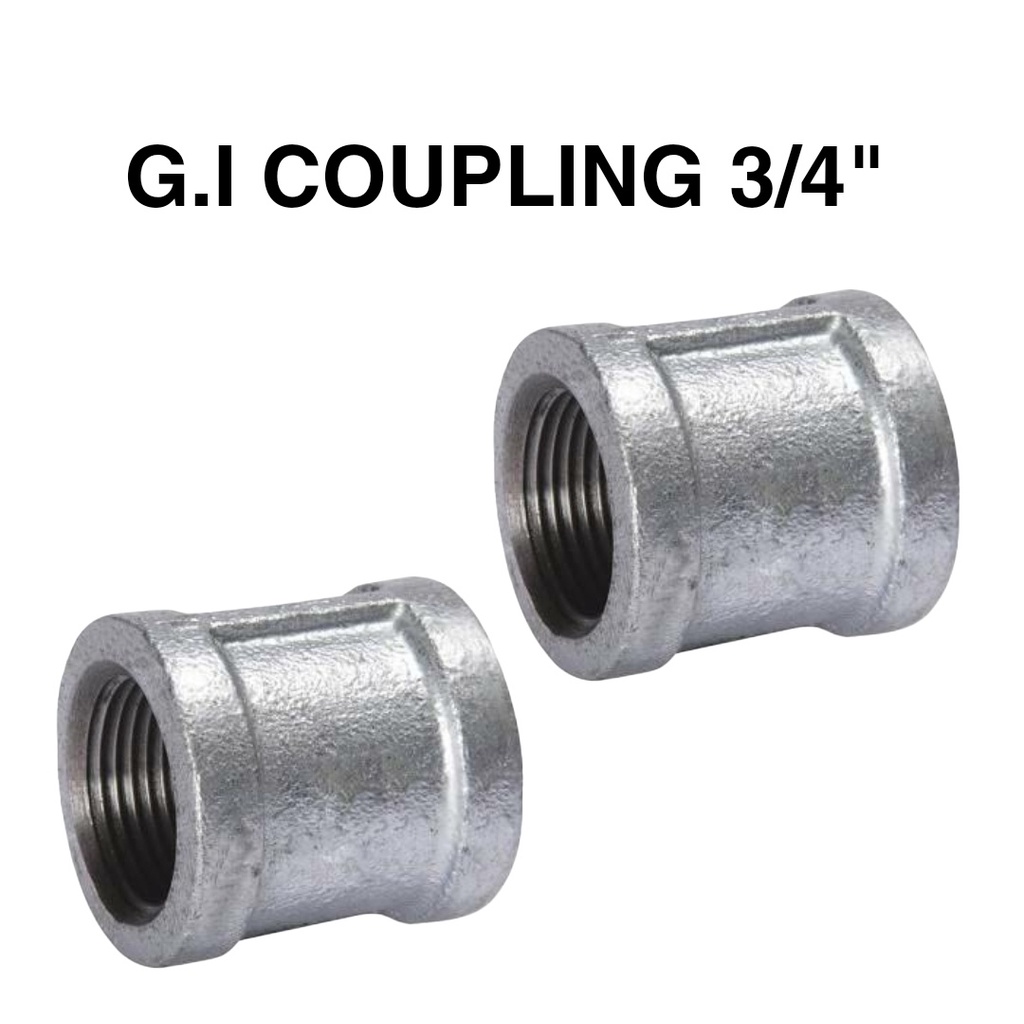 GI PIPE FITTINGS GALVANIZED 1/2 FOR PLUMBING WORKS | Shopee Philippines
