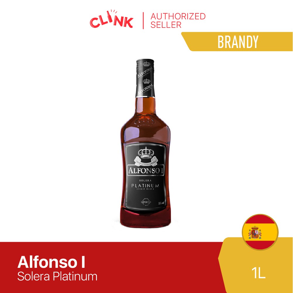Alfonso 1 Solera Platinum Brandy 1L | Shopee Philippines