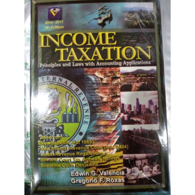 INCOME TAXATION by Valencia | Shopee Philippines