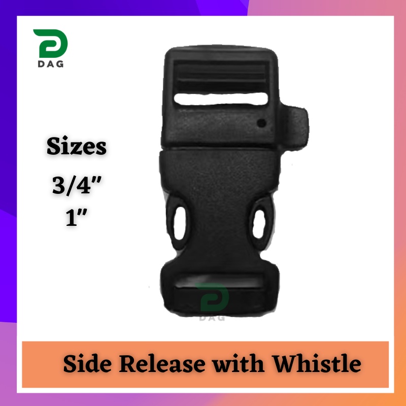 Side Release with Whistle [10PCS] | Shopee Philippines