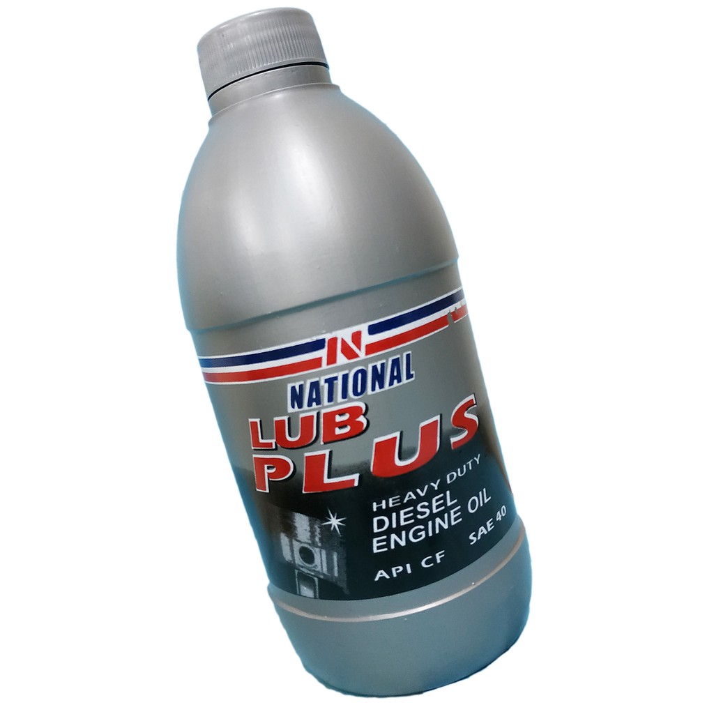 ( 1 LITER ) NATIONAL LUB PLUS DIESEL ENGINE OIL SAE 40 === FOR JEEP API ...