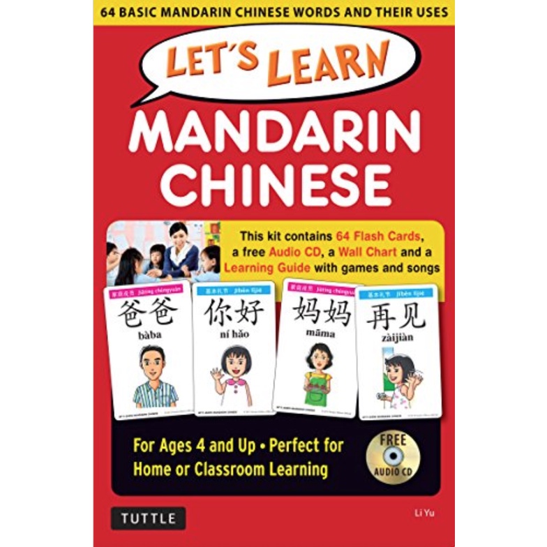 Let's Learn Mandarin Chinese w/ CD (Box set - Flash Cards, Audio CD ...