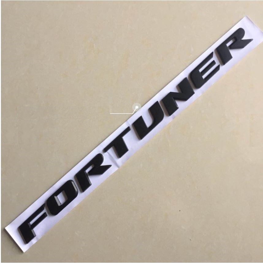 2016-2022 Toyota Fortuner Hood Emblem Plastic High Quality Made in ...