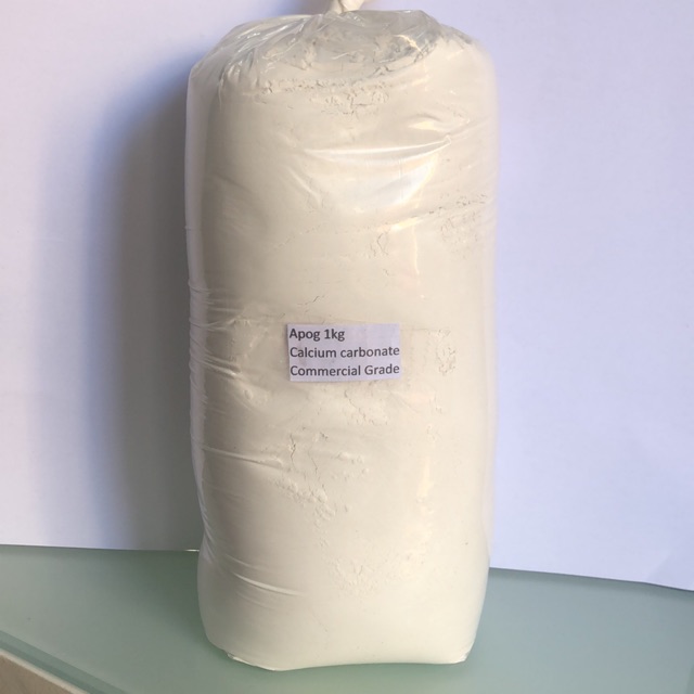 Apog 1kg Calcium Carbonate Commercial Grade | Shopee Philippines
