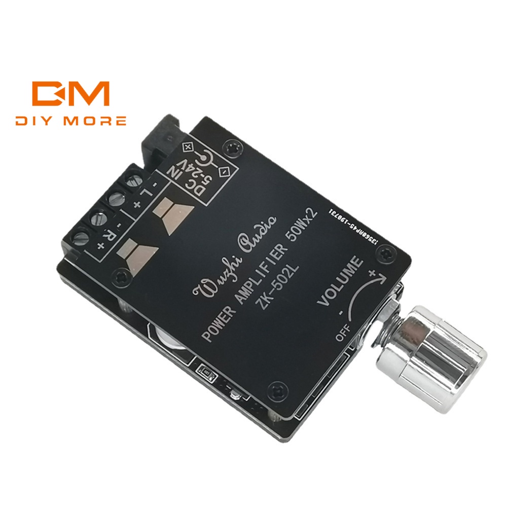 DIYMORE 502L 50Wx2 Mini Bl 5.0 Digital Power Amplifier Board | Shopee ...
