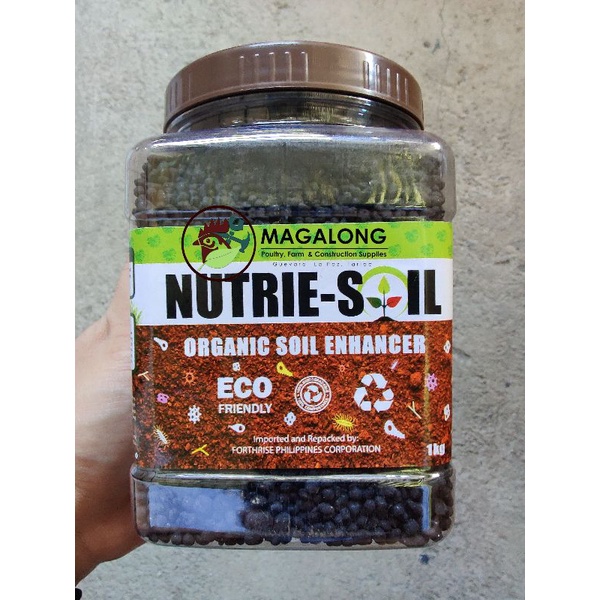 NUTRIE - SOIL - ORGANIC SOIL ENHANCER FREE SCOOP INSIDE - PLANT FOOD ...