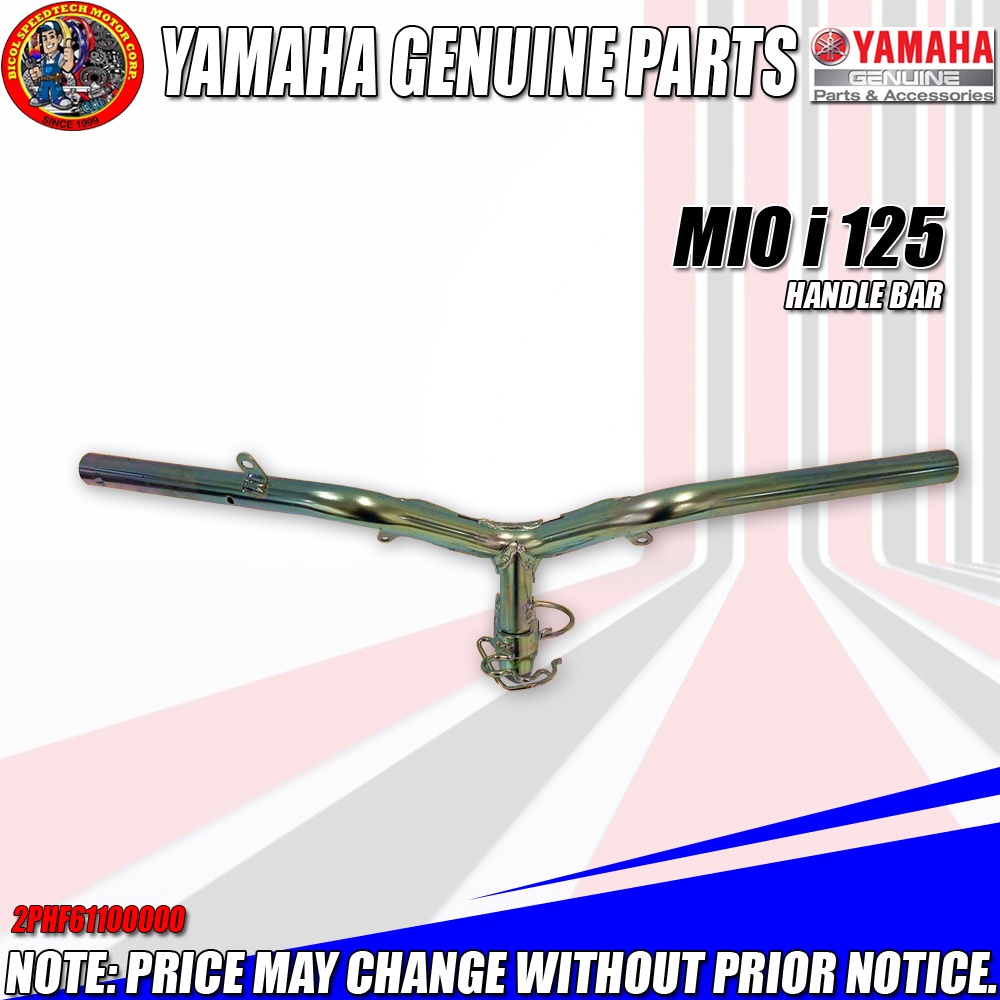 MIO I 125 HANDLE BAR (YGP) (GENUINE: 2PH-F6110-00) | Shopee Philippines
