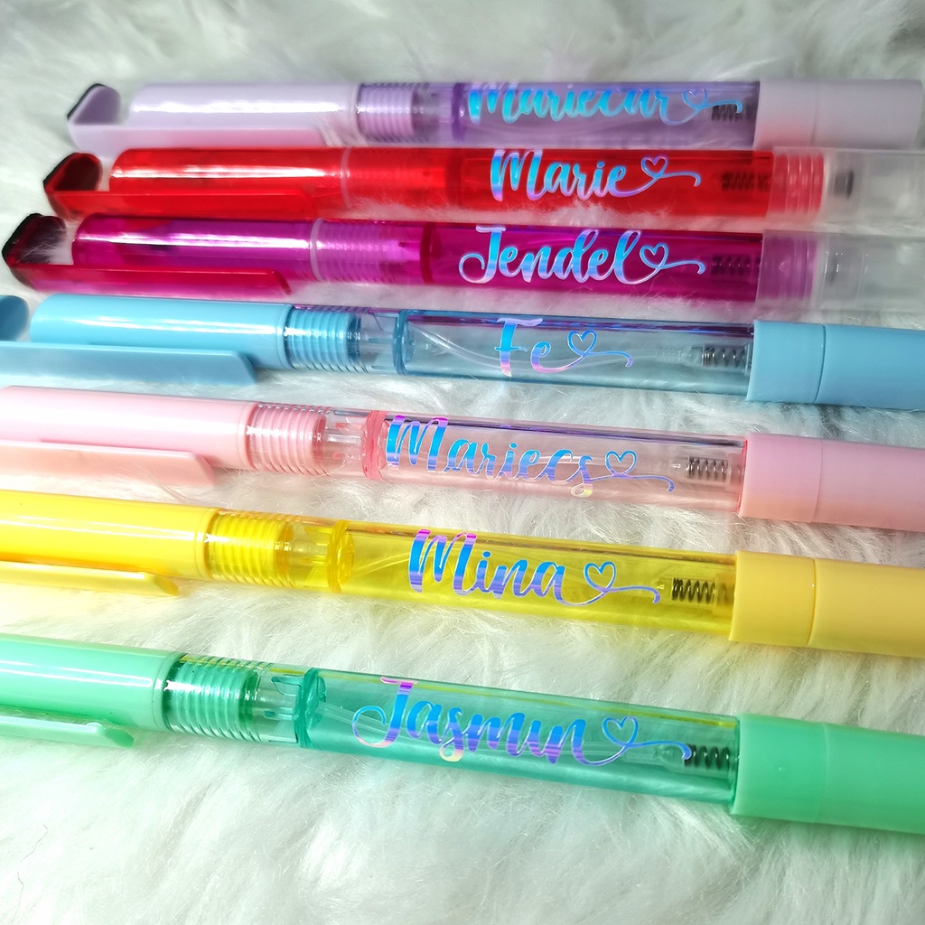 Customized/Personalized Ballpen with Name | Shopee Philippines