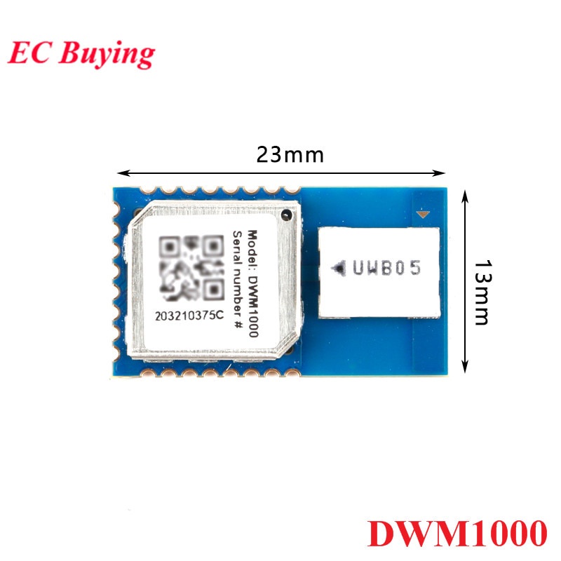 DWM1000 BU01 UWB Indoor Position Module DW1000 3.3V High Precision Ultra Wide Ranging Module ...