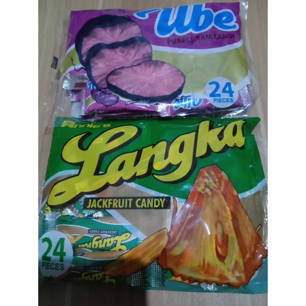 Annie's Ube and Langka Candy 24 pcs per pack 145 grams | Shopee Philippines