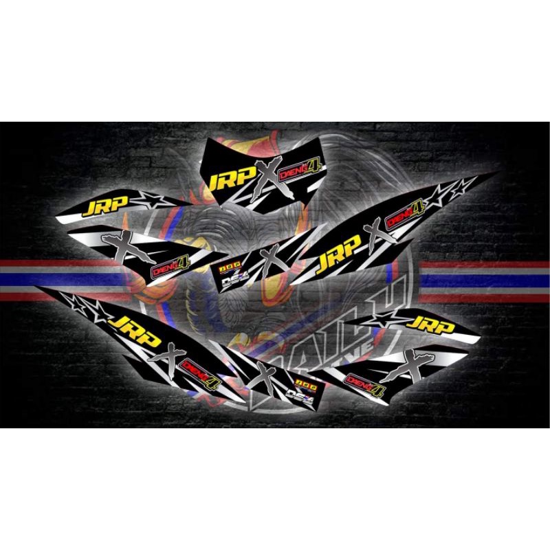 Honda Xrm 125 Trinity Decal stickers (Jrp New Design) | Shopee Philippines