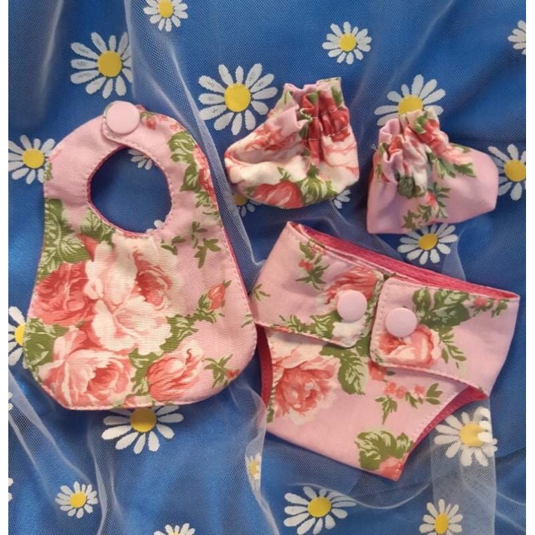 Baby alive Clothes/ Baby Alive 3pcs Set(Diaper,Bib,Shoes) | Shopee ...