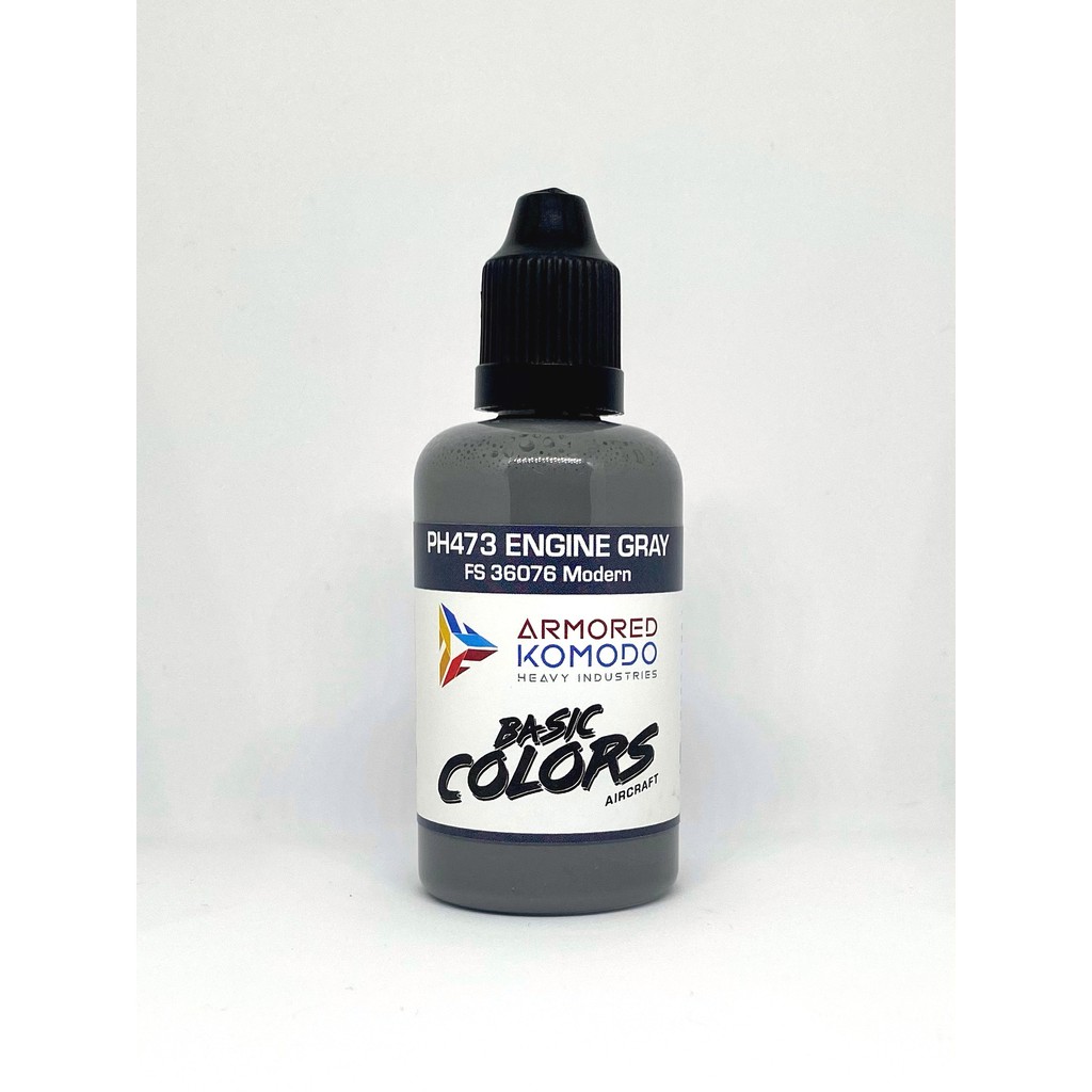 Engine Gray FS36076 PH473 50ml Armored Komodo Airbrush Hobby Paint ...