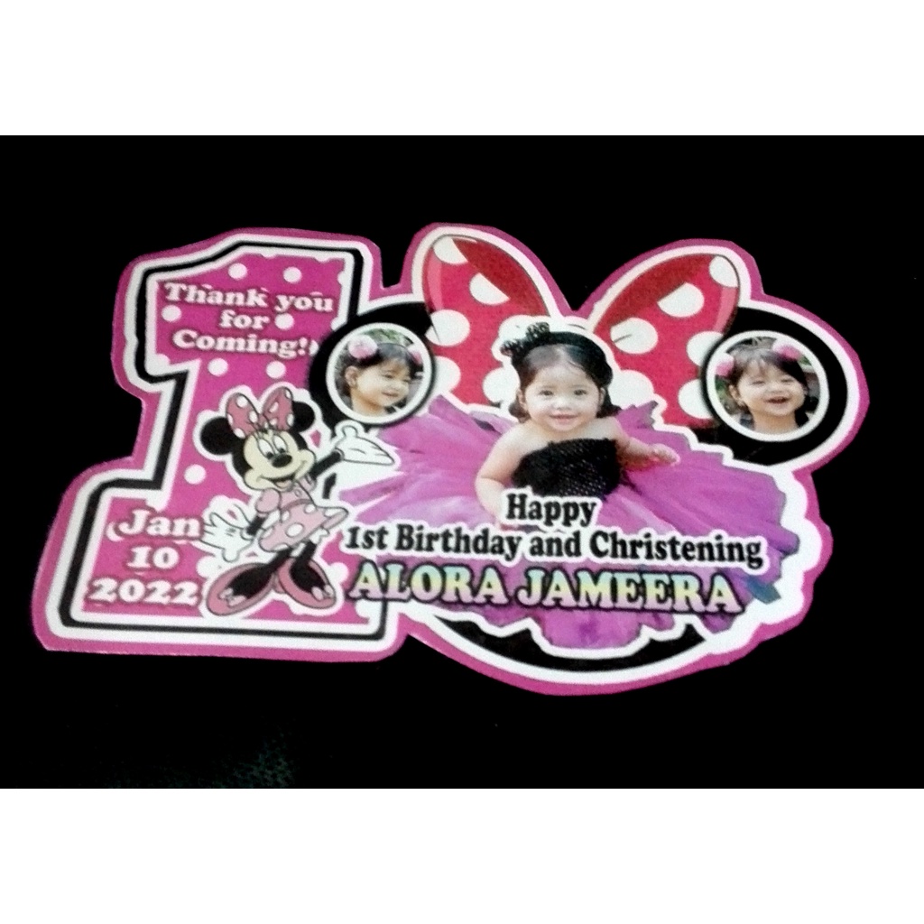 REF MAGNET (3D like - Cut out) Personalized Customized | Shopee Philippines