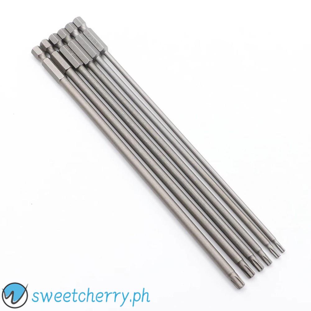 1/6pc 200mm Magnetic Torx Screwdriver Bit S2 alloy steel T10 T15 T20 ...