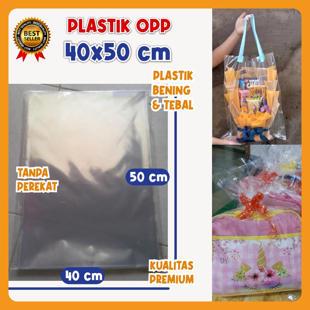 Plastic PARCEL 40x50 OPP Thick Clear Glass Bags Packing Souvenirs ...