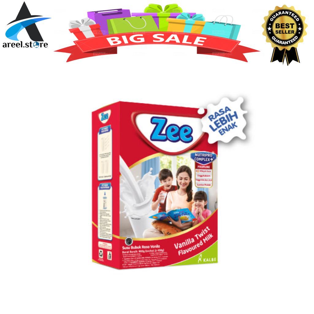 Zee Regular Chocolate Taste - Honey - Strawberry - Vanilla 350gr / zee ...