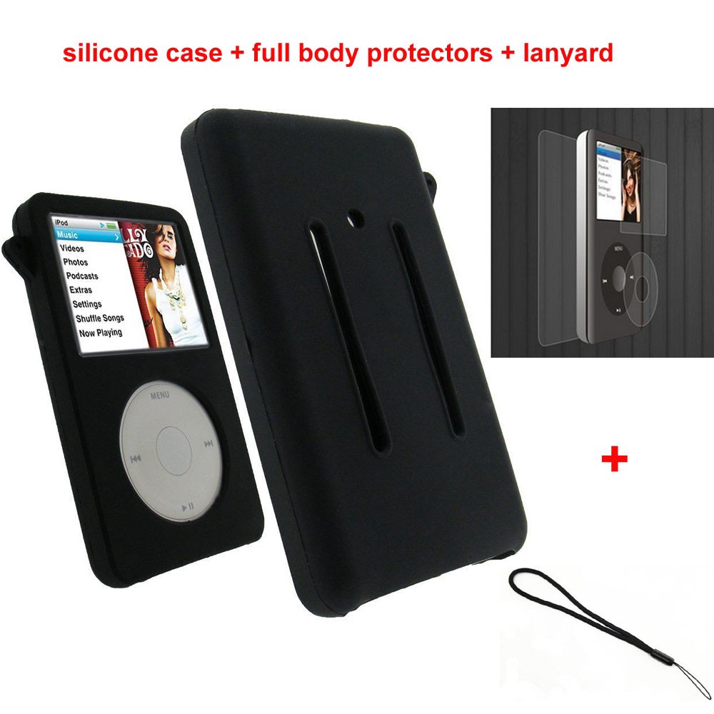 Silicone Skin Case Cover for Apple iPod Classic 6th 7th 80GB 120GB Thin ...