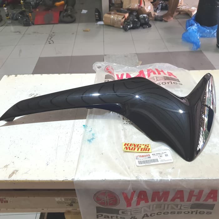 HITAM Front COVER/Wing/PANEL MIO S Black (B3B-P1) Original YAMAHA Unit ...