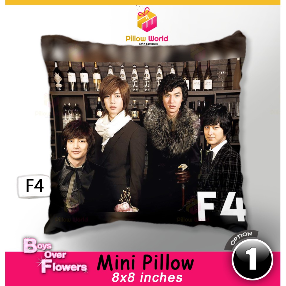 Boys over Flower / F4 / Mini Pillows / PillowWorld | Shopee Philippines