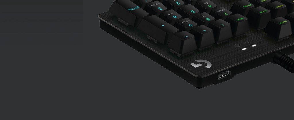 Logitech Gaming Keyboard G512 Carbon Lightsync RGB GX Switch Wired ...