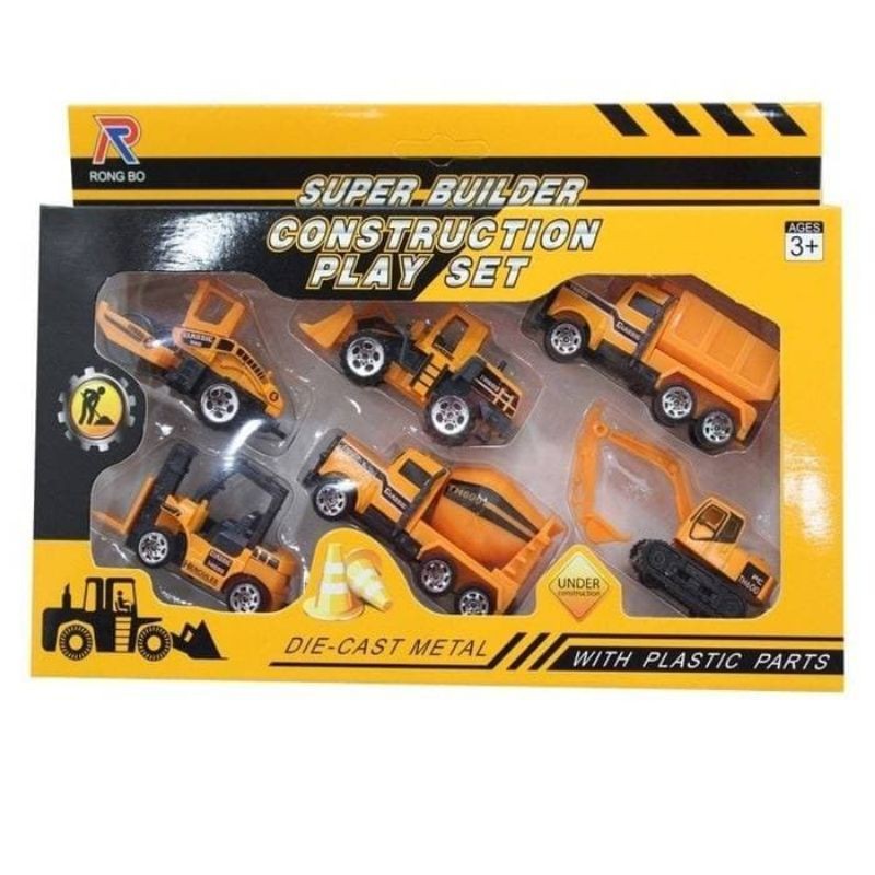 Construction Engineering Vehicles Engineering Vehicles 6 Inches ...