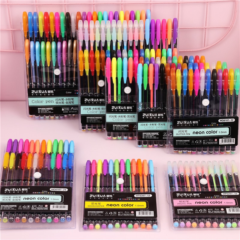 Gel markers for coloring store