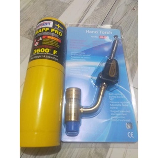 Single torch with igniter and mapp gas (all set) | Shopee Philippines