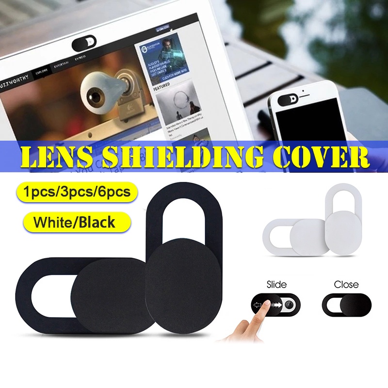 Universal WebCam Cover Phone Lens Privacy Protector Sticker Shutter ...