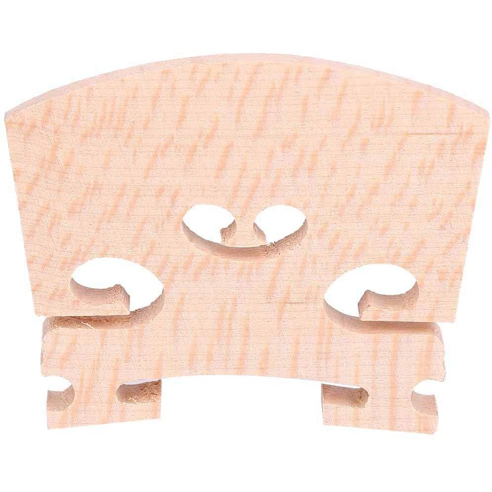 Avida Violin Bridge Uncut Maple Wood Fitted Bridge 4/4 Full Size Fiddle ...