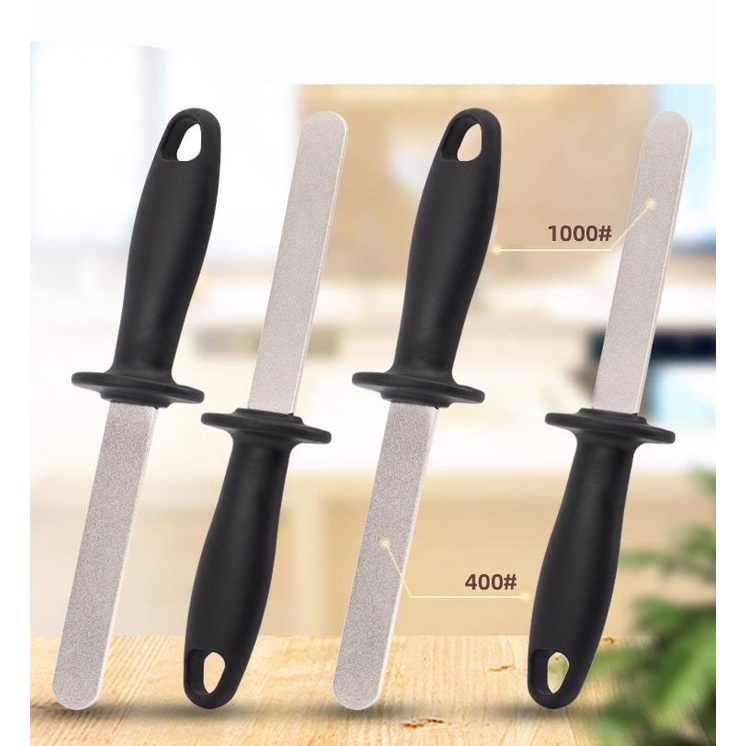 1 Pc Double Sided Diamond Sharpener Sharpening Stone Sharpening Rod ...