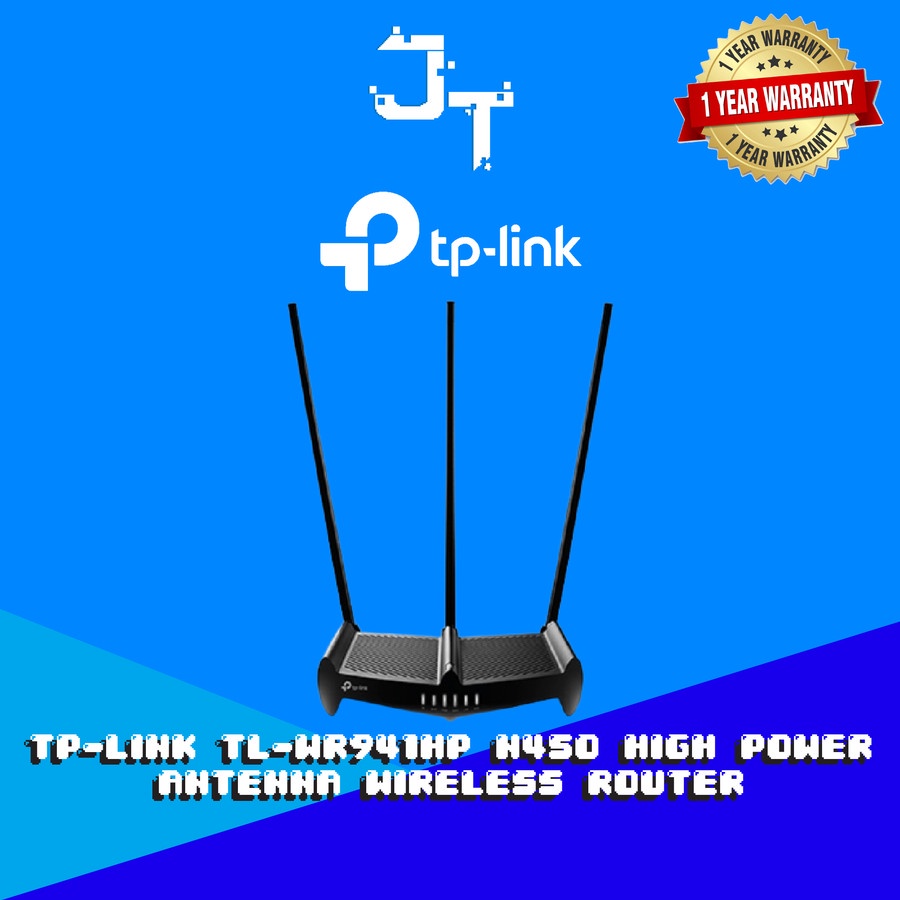 Tp-link TWR941HP N450 High Power Antenna Easy Setup Wireless Router ...