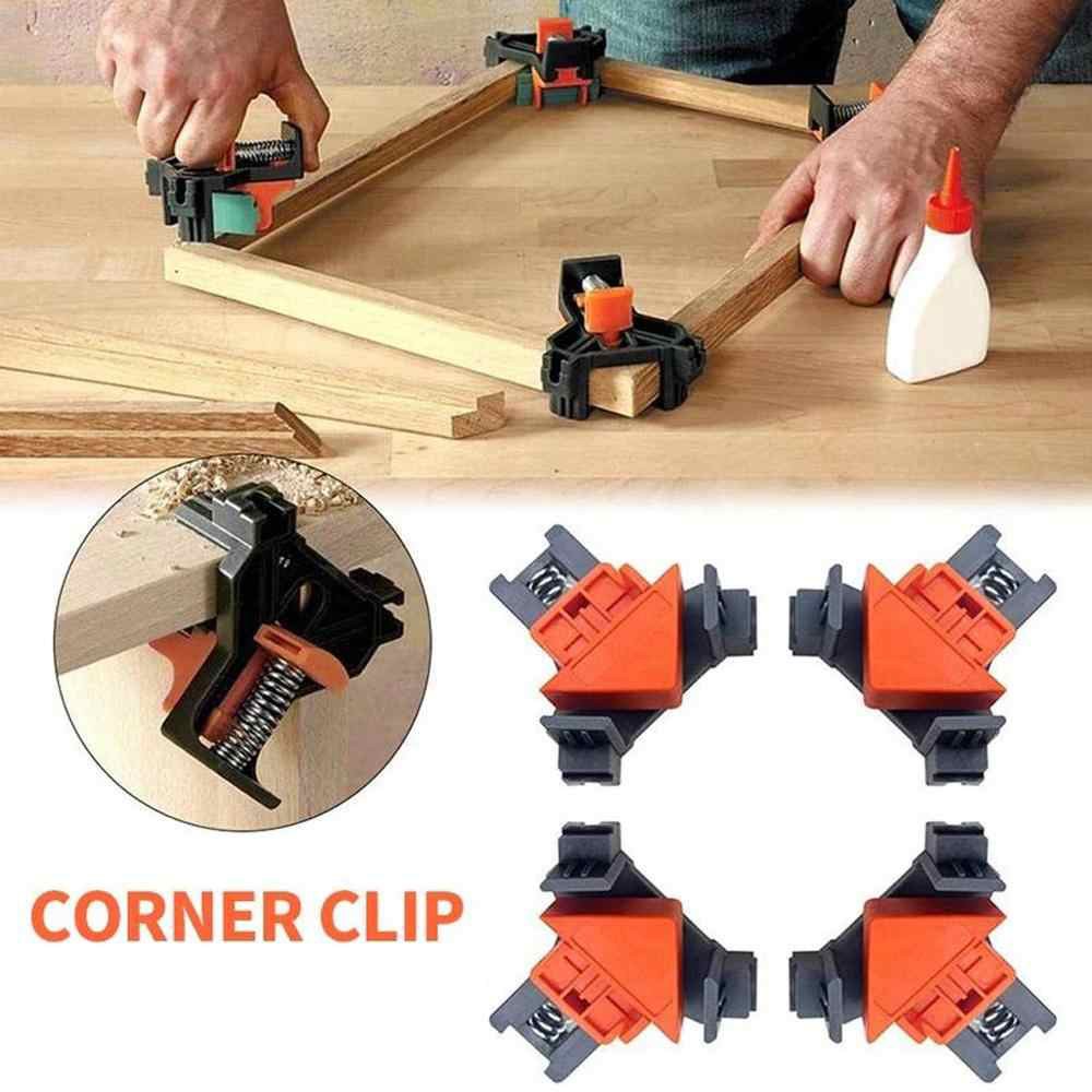 4pcs 90 Degree Right Angle Clamp Woodworking Picture Frame Corner ...