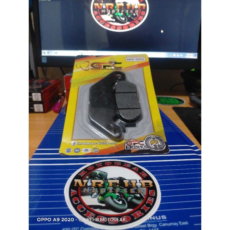 YAMAHA MIO SOUL BRAKE PAD(FRONT) | Shopee Philippines
