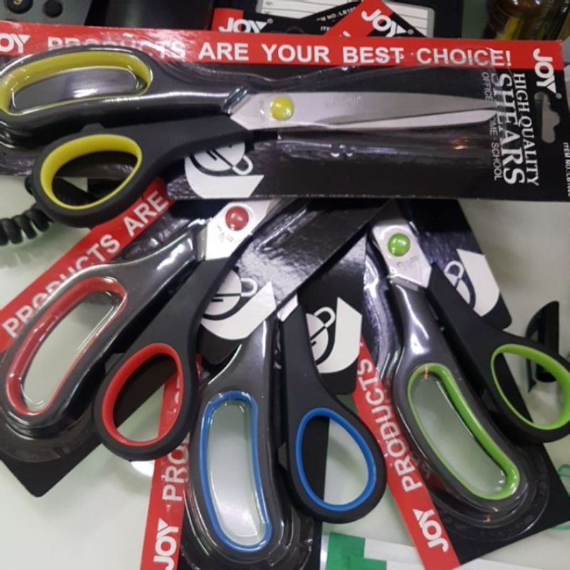 Joy Scissors LB1006 Shears 21cm gunting matalas | Shopee Philippines