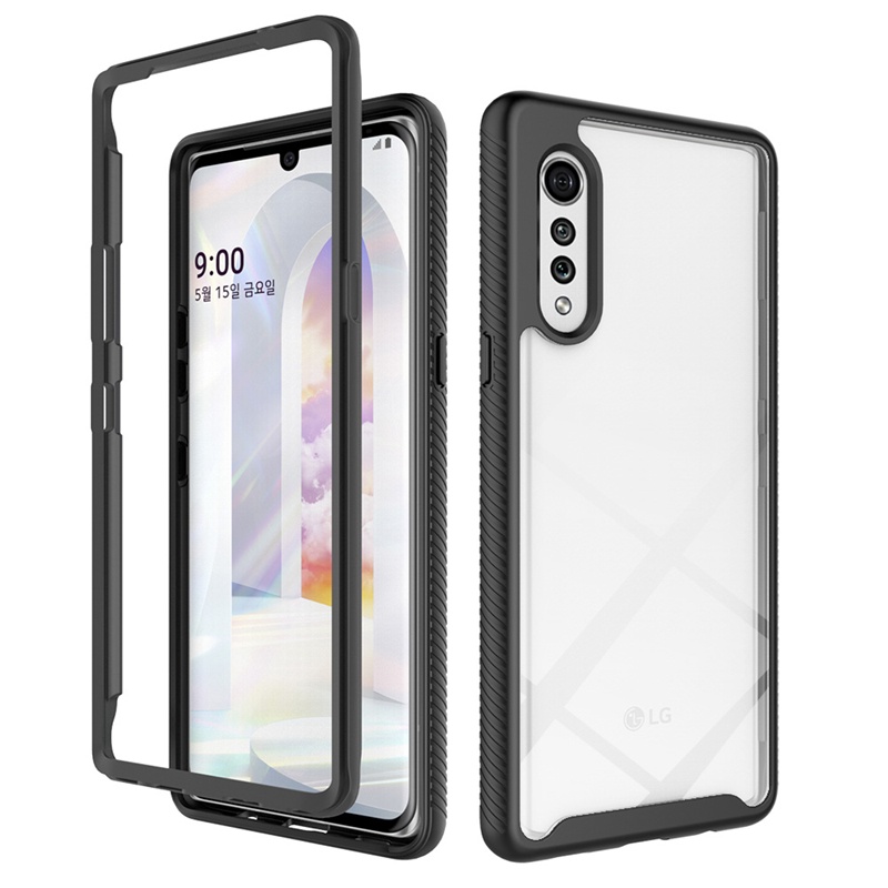 LG Velvet 5G G8 G8x V50s V60 ThinQ Armor 2In1 Shockproof Bumper Back ...