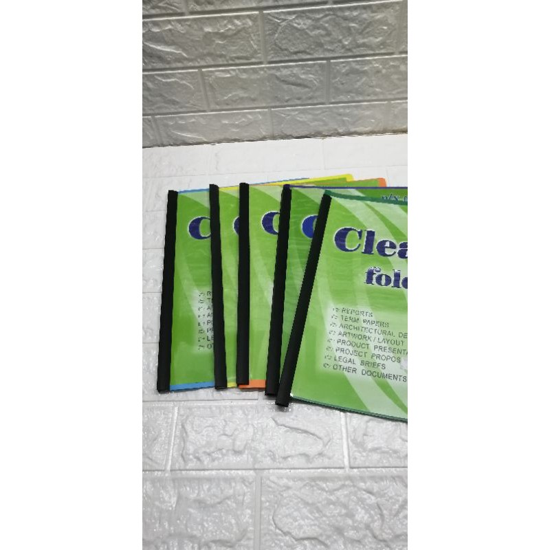 Clear Folder Long/File Folder/Documentary File Folder #0841 | Shopee ...
