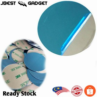 3M Iron Sheet Magnet Mobile Phone Holder Metal Plate Disk Magnetic Car Phone Stand Holder ...