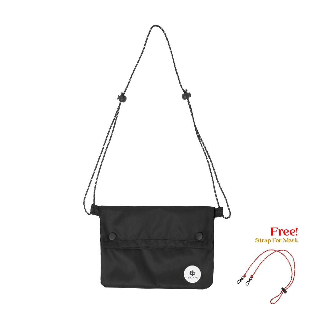 Fertig Tas Slingbag - Sacoche Sling Bag - Pathos Black | Shopee Philippines