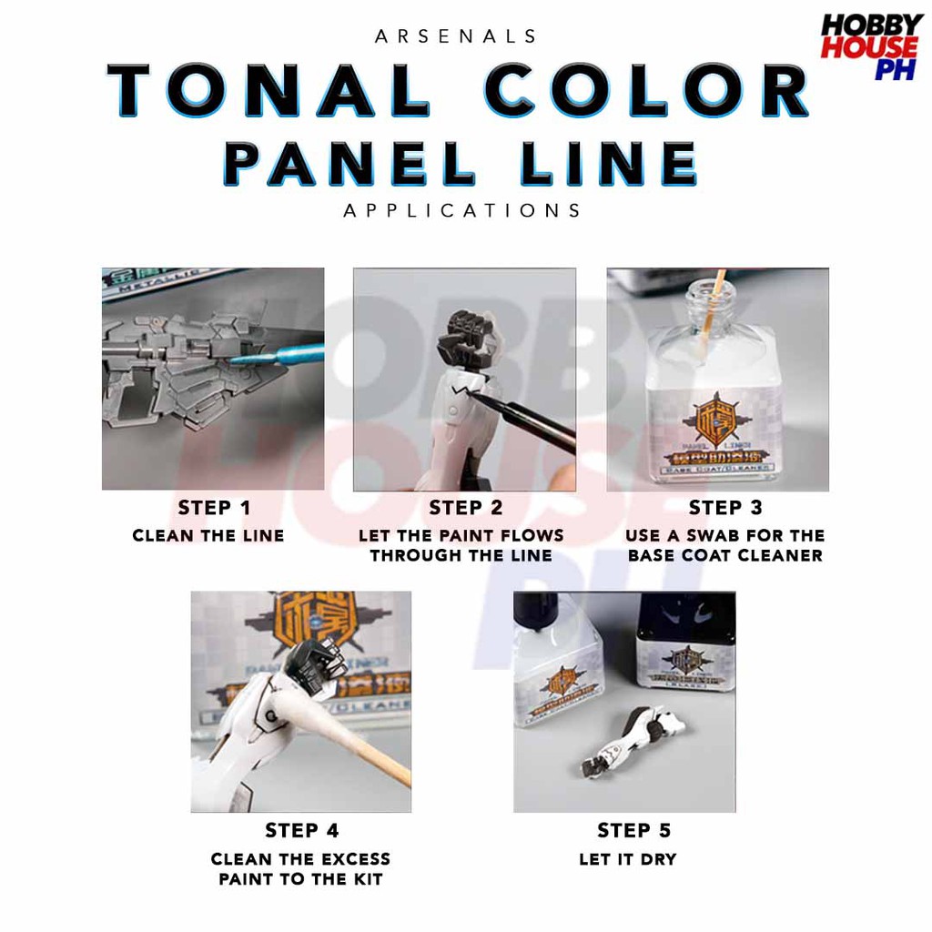 Gundam Panel Line Paint | Shopee Philippines