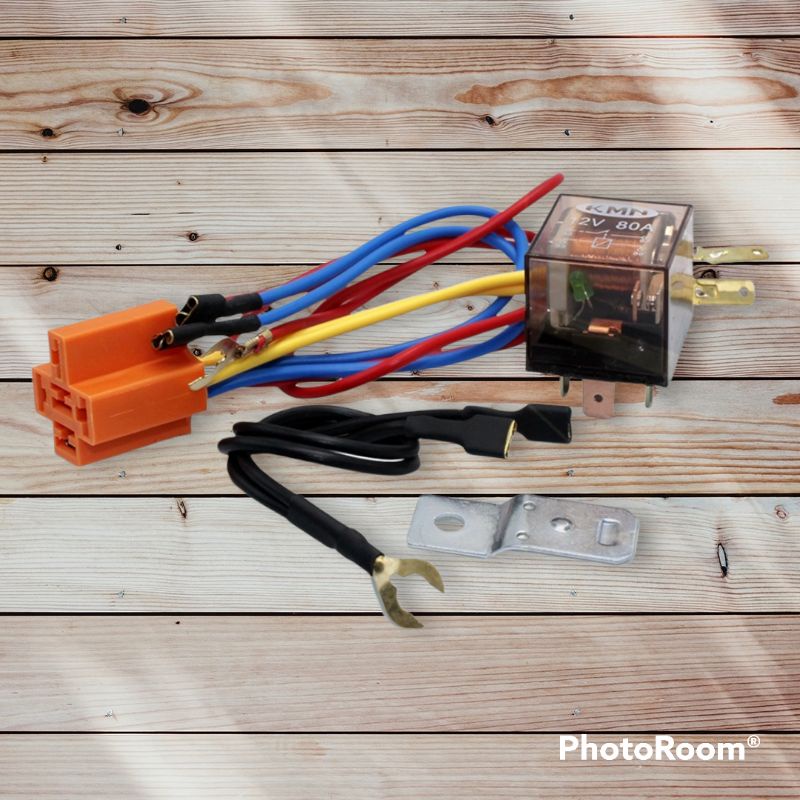 Led Light / Horn Relay Set 4pin/5pin Mini Driving Light Relay | Shopee ...