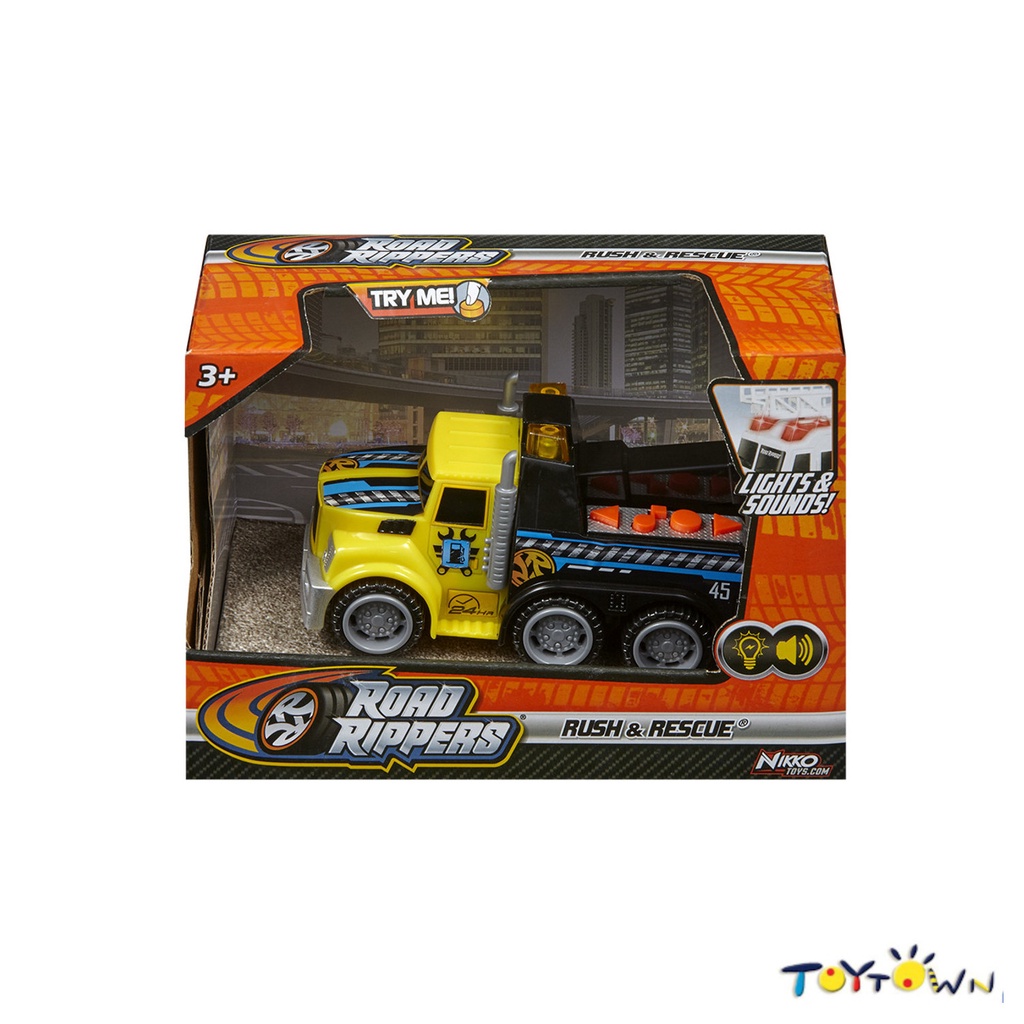 Road Rippers - Rush & Rescue 5" Tow Truck | Shopee Philippines