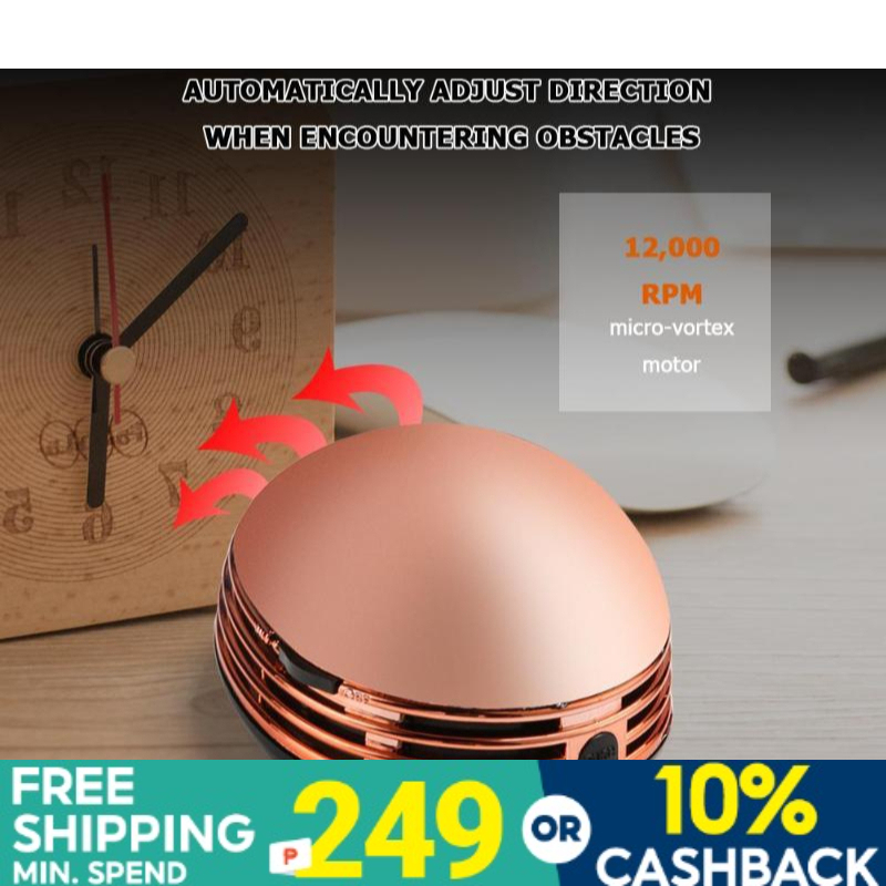 Copper Chef Crumby Mini Vacuum | Shopee Philippines